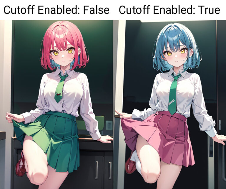 Stable Diffusion 色指定制度を正確に、拡張機能Cutoff | Gift by Gifted