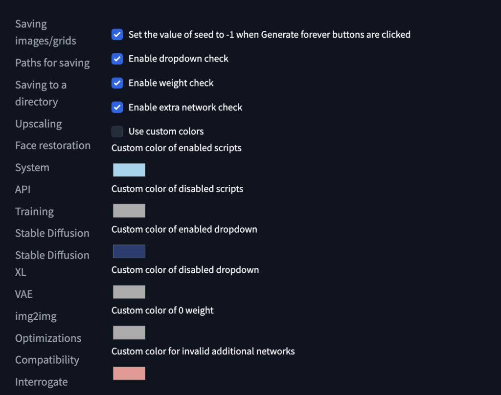 【Stable Diffusion】拡張機能を簡単に状態確認Enable Checker | Gift by Gifted